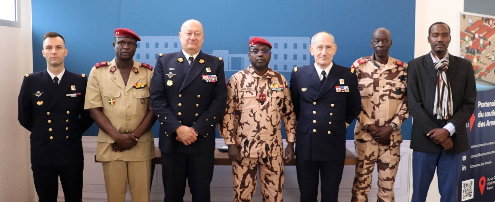 La rencontre entre 2 directeurs généraux de l’Économat des Armées ...